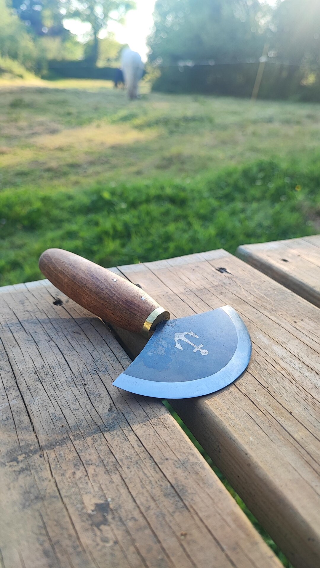 Half Moon Knife - Etsy