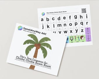 Chicka Chicka Boom Boom AAC Board – Story Time Companion Printable ...