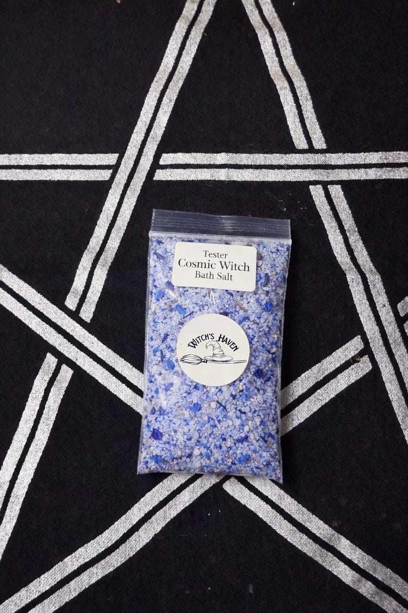 Cosmic Witch Bath Salts Ritual | Celestial Energy, Intuition ...