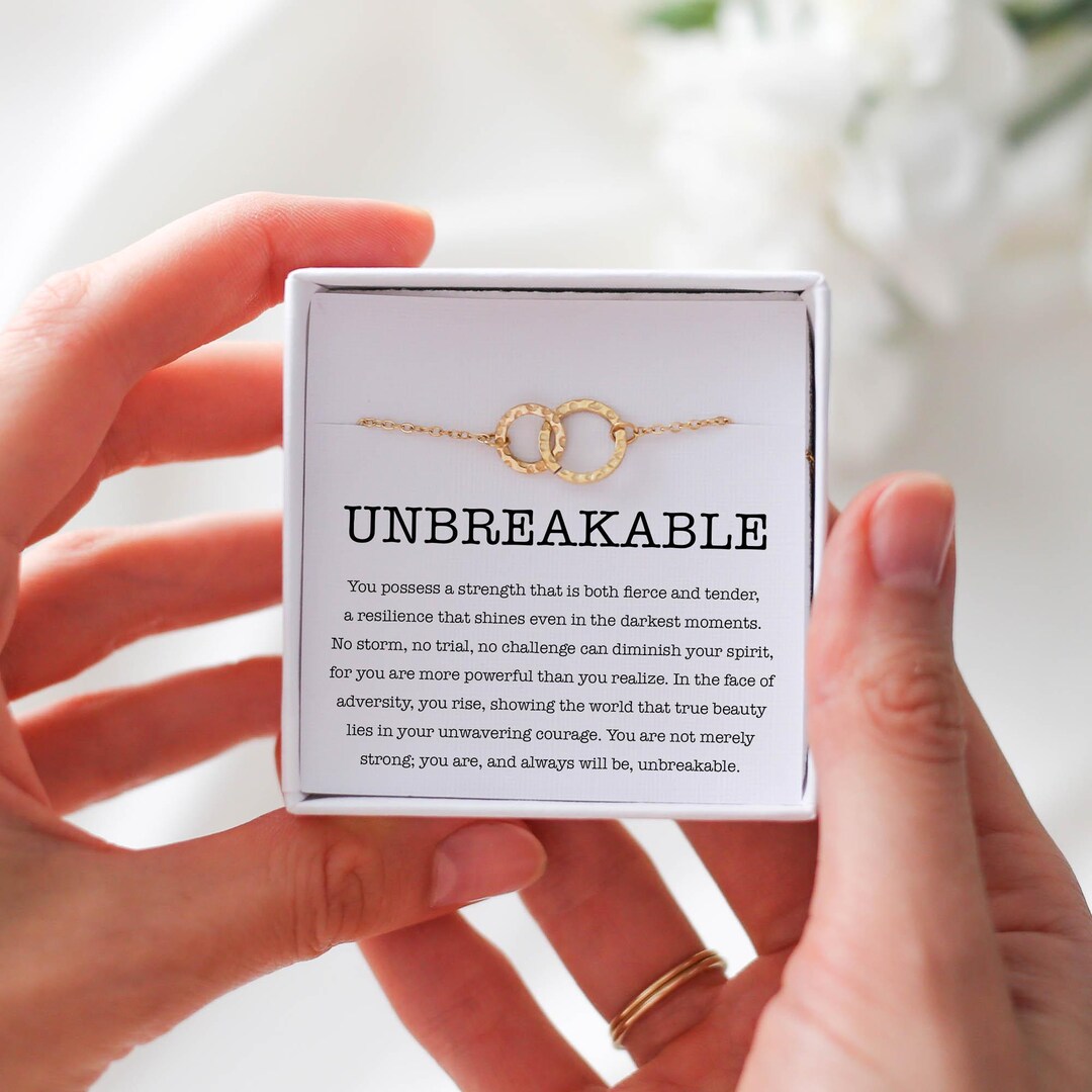 Unbreakable Warrior Personalized Bracelet – Strength & Healing Gift for ...