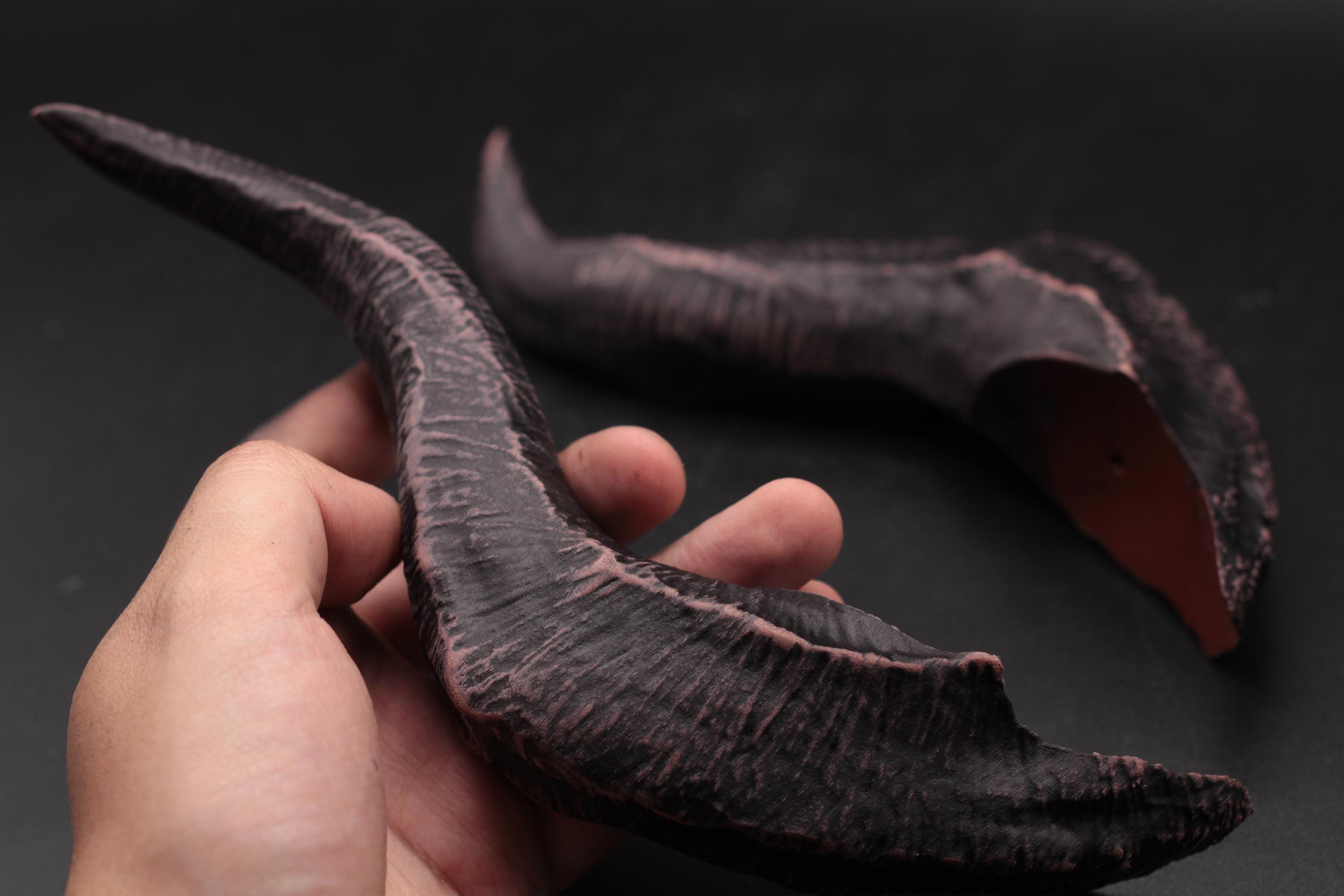 Shadow-step Fantasy Cosplay Horns With Comfort Fit Headband - Etsy