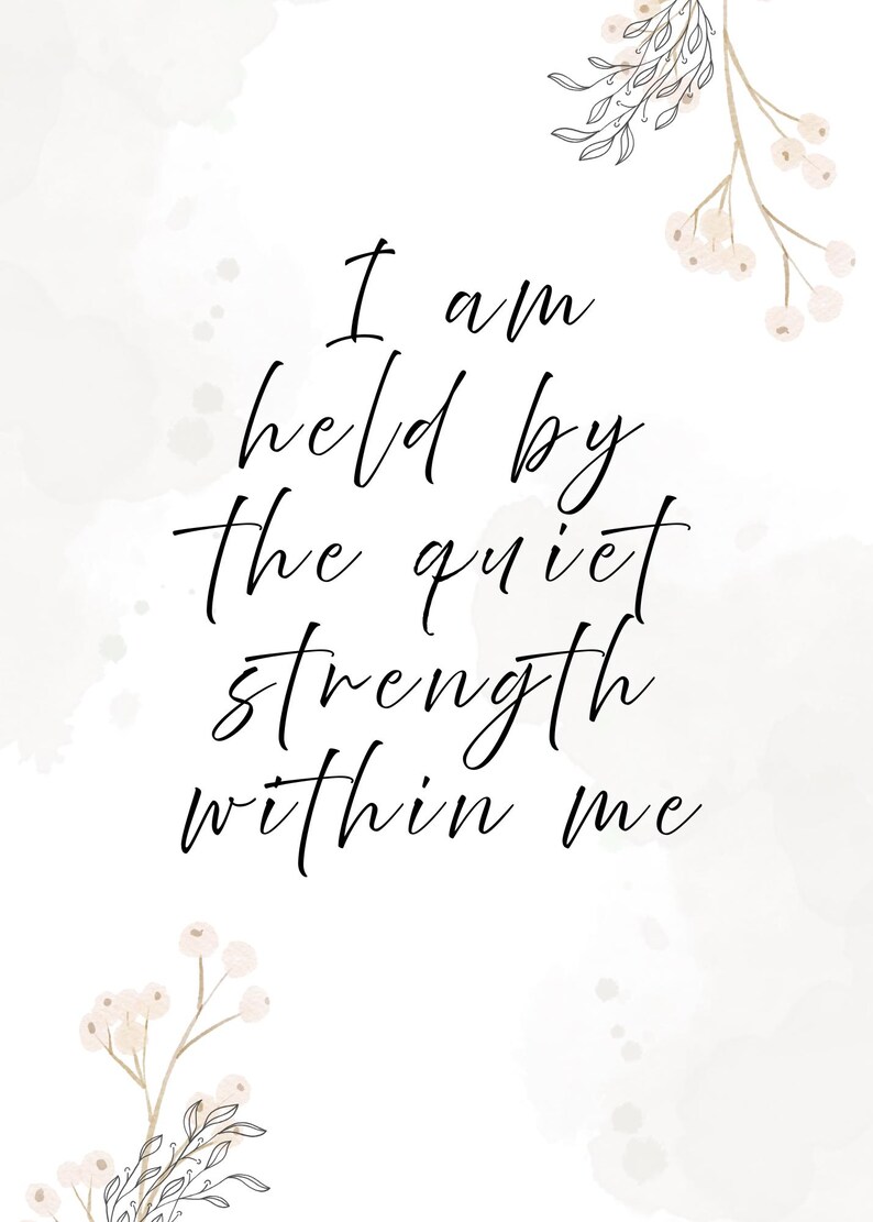 Soulflow Deck – 10 Printable Affirmation Cards | Boho Spiritual Self ...