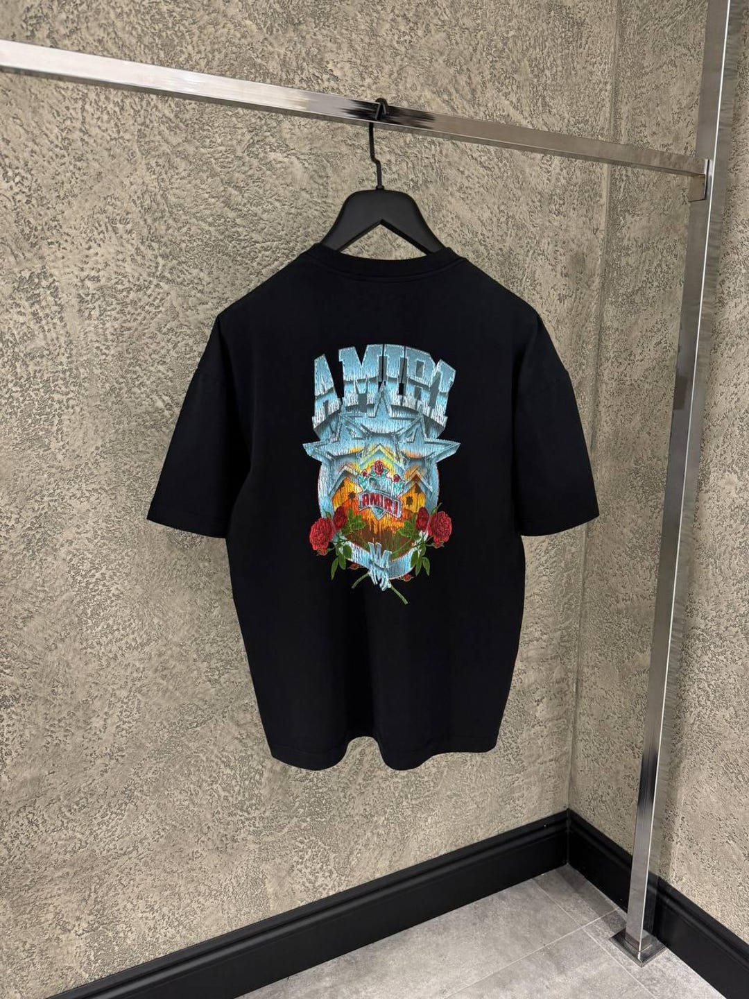 Amiri T-shirt, Amiri Casual Hip-hop T-shirts, Amiri Premium Graphicccc ...