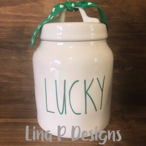 Rae Dunn Inspired St.patricks Day/lucky/ Lucky Charms / Shamrock / Pot ...