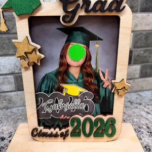 Class of 2026 Stand up Graduation Photo Frame Hold 4x6 Photo - Etsy