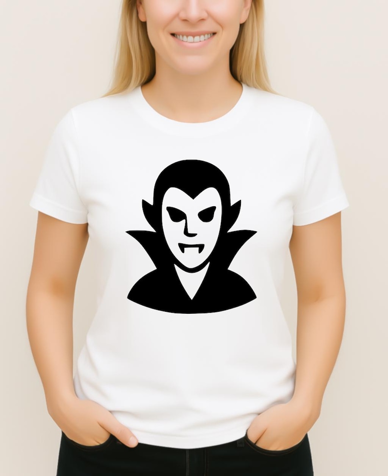 Vampire Silhouette Svg Png Eps Dxf Cut File - Etsy