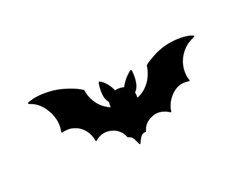 Bat SVG | Halloween Bat Silhouette | Flying Bat Clipart | Cricut ...