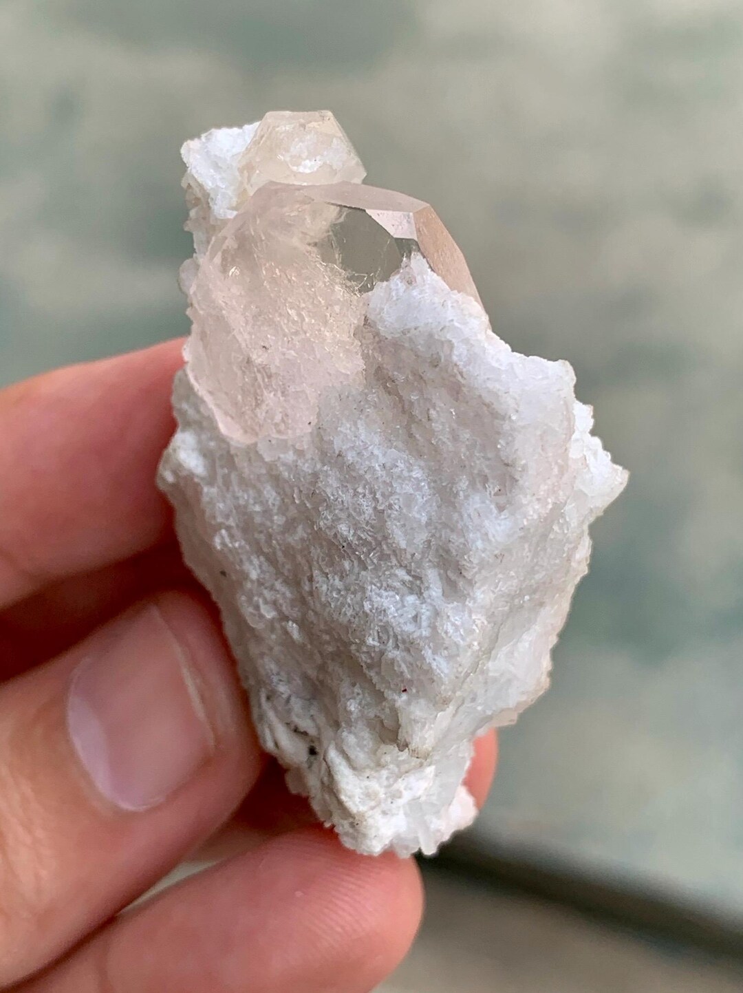 Natural Pink Colour Morganite Crystal From Afghanistan Mine. 21 Grams ...