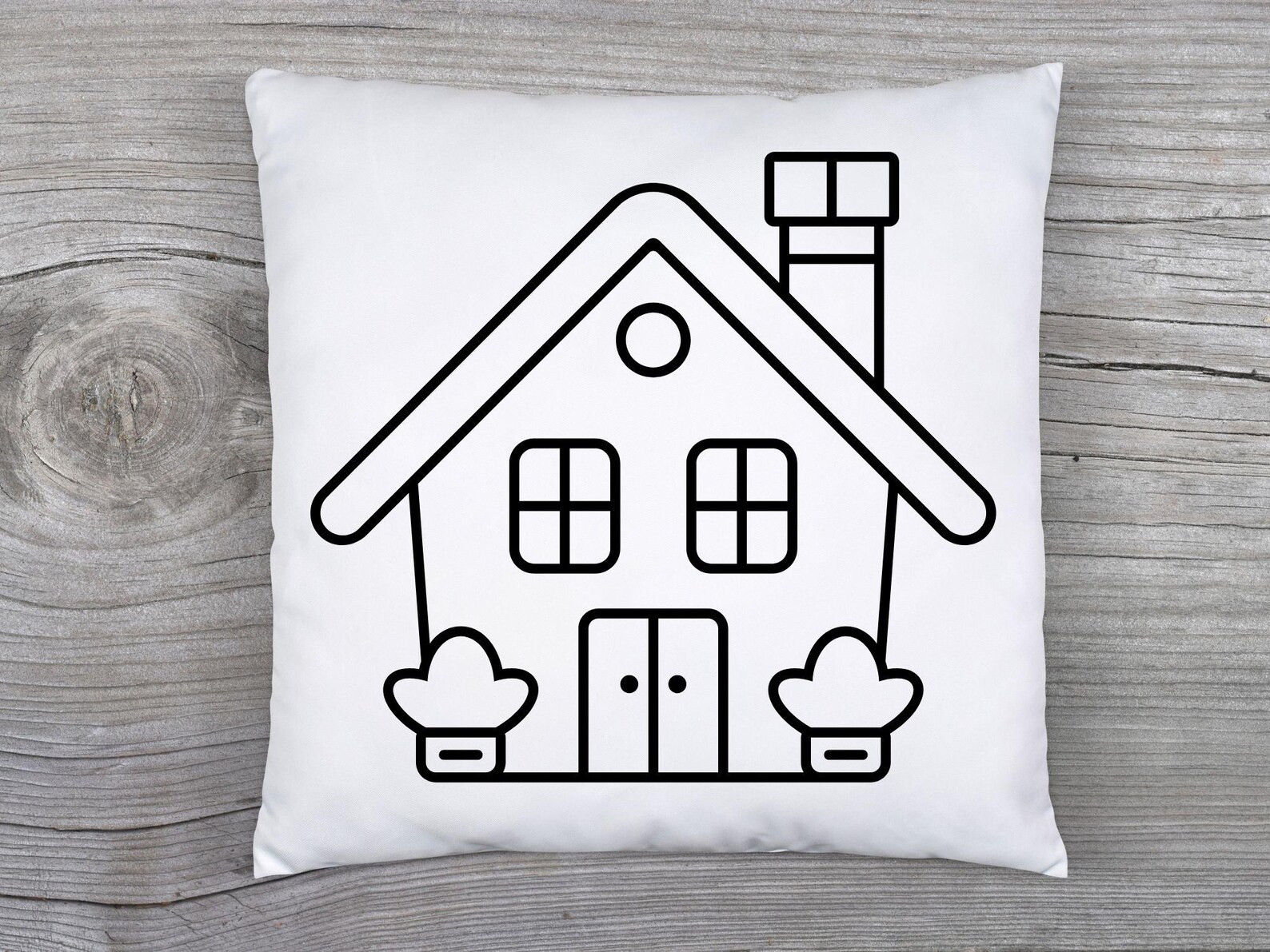 House SVG Bundle, Scandinavian Tiny Home Outline (digital Download) - Etsy