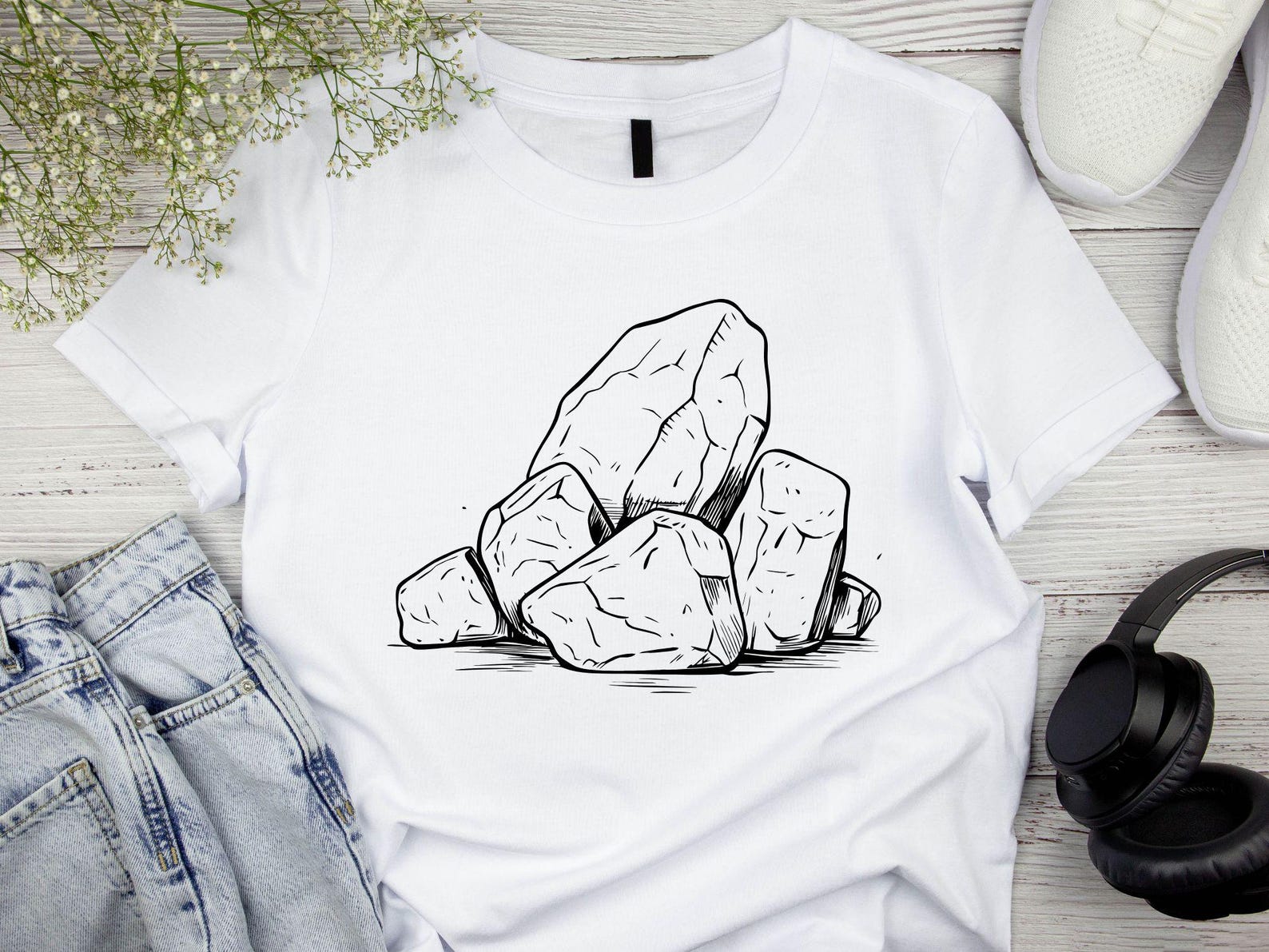 Pile of Stones SVG Bundle, Pile of Rocks Svg,pile of Stones Dxf,pile of ...