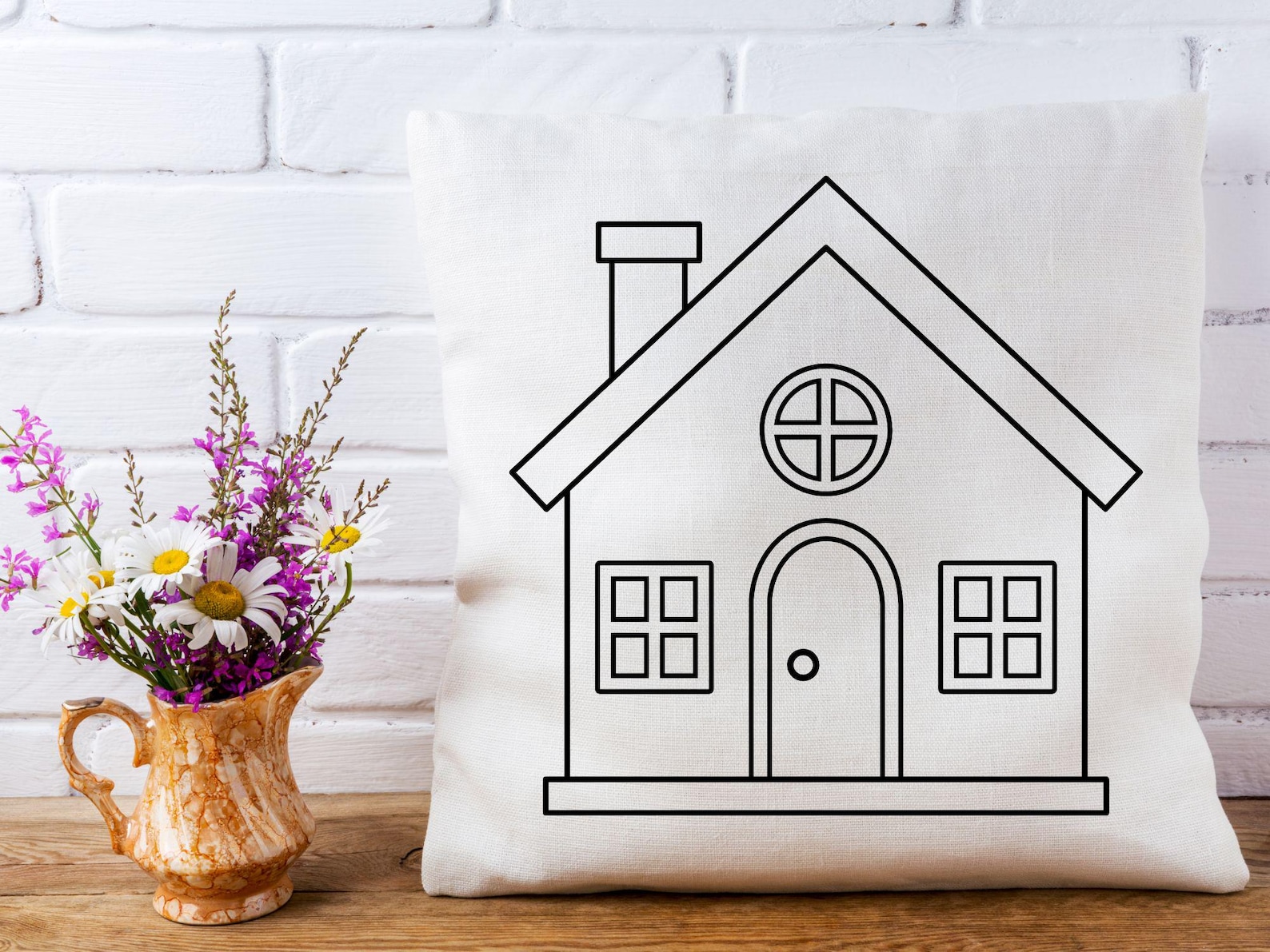 House SVG Bundle, Scandinavian Tiny Home Outline (digital Download) - Etsy