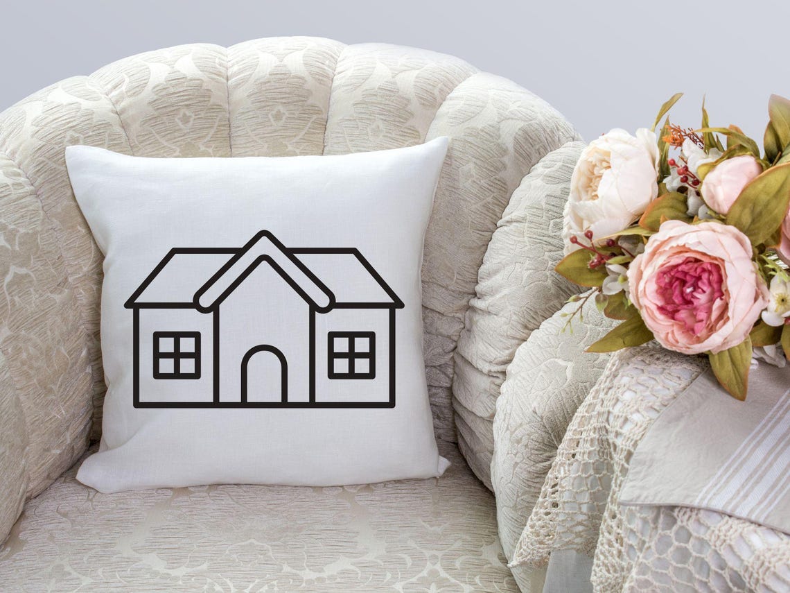 House SVG Bundle, Scandinavian Tiny Home Outline (digital Download) - Etsy