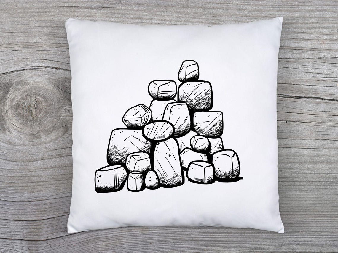 Pile of Stones SVG Bundle, Rocks Clipart (digital Download) - Etsy