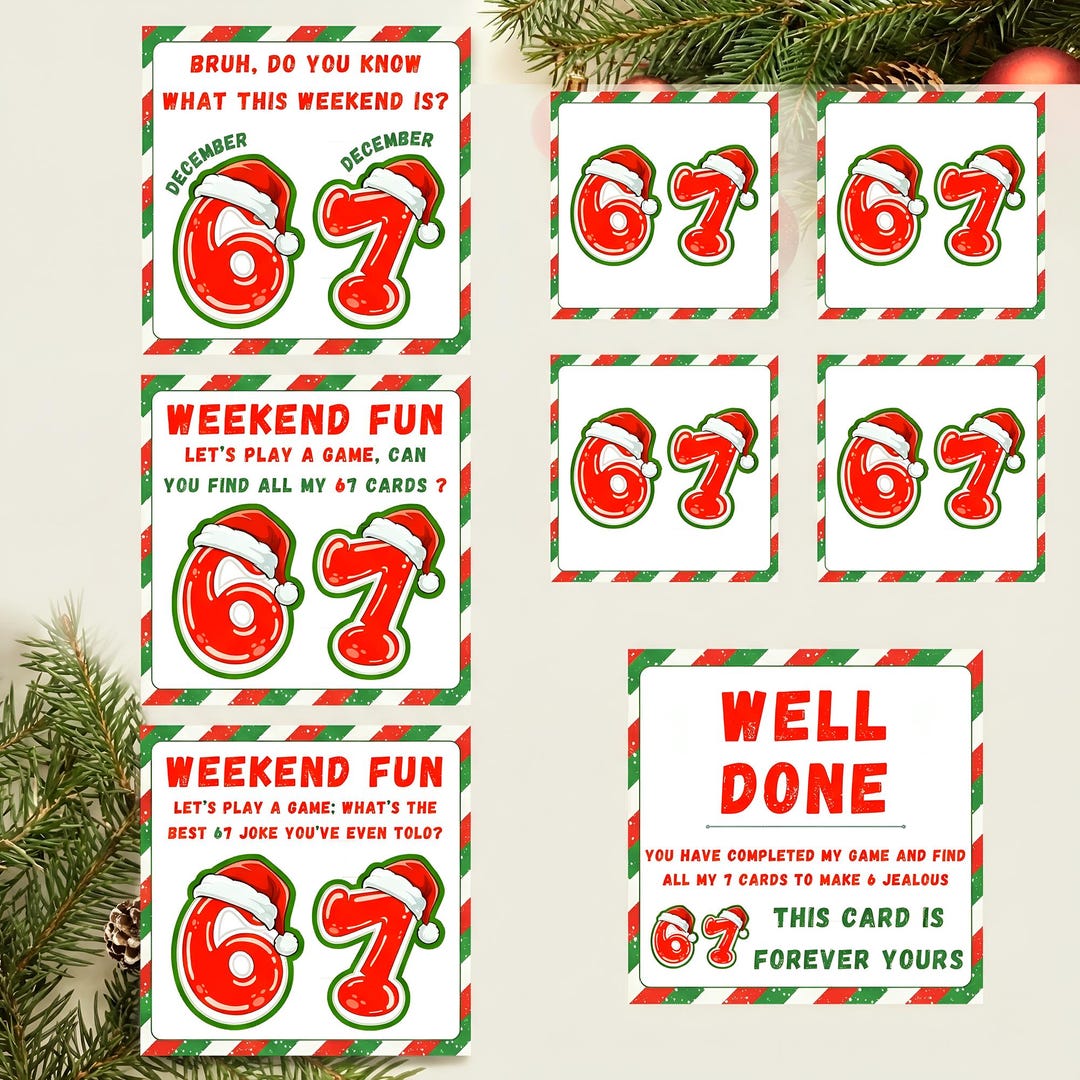 6-7 Elf Prop Game • Elf Scavenger Hunt • 6-7 Weekend Cards • Elf Shelf ...