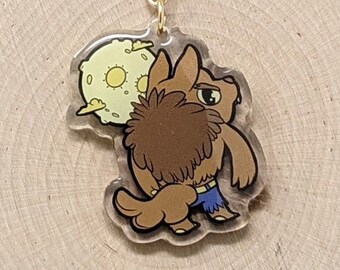 Werewolf Keychain | Etsy