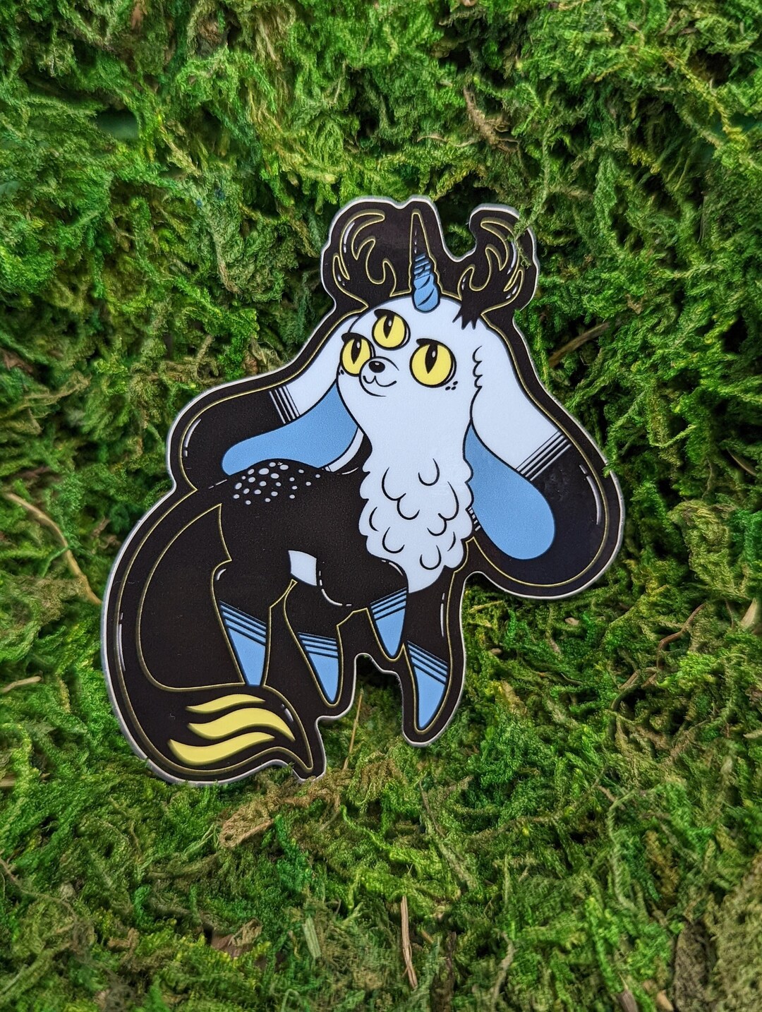 Not Deer Vinyl Sticker - Etsy