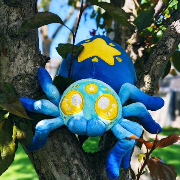 Spider Plush - Etsy