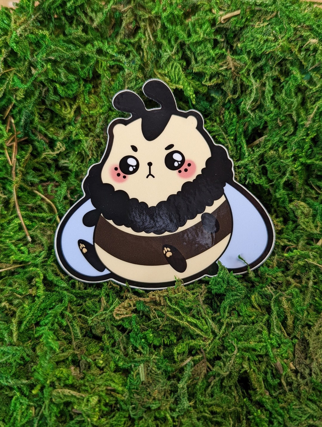 Honey Ham Hamster Bee Vinyl Sticker - Etsy