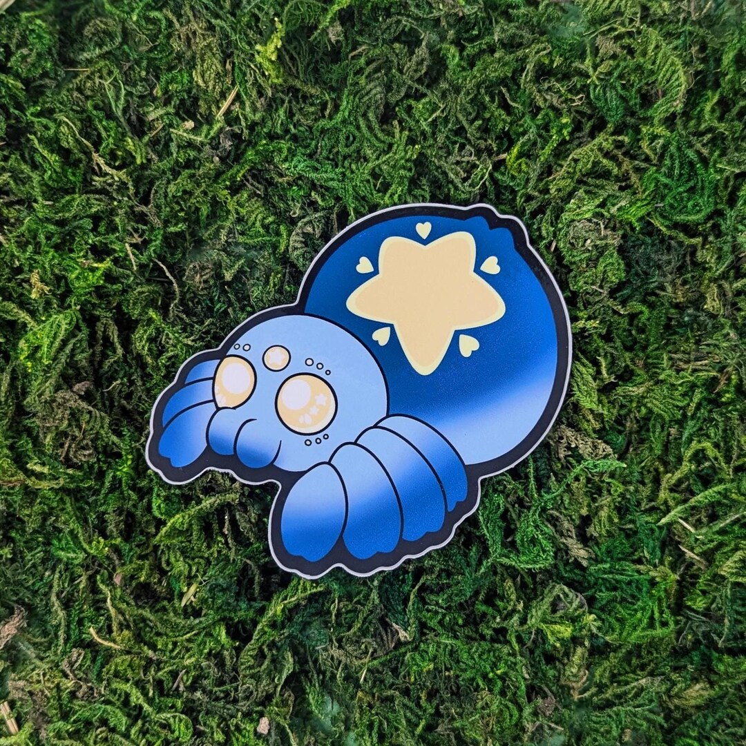 Cosmo the Constellation Weaving Spider Sticker - Etsy