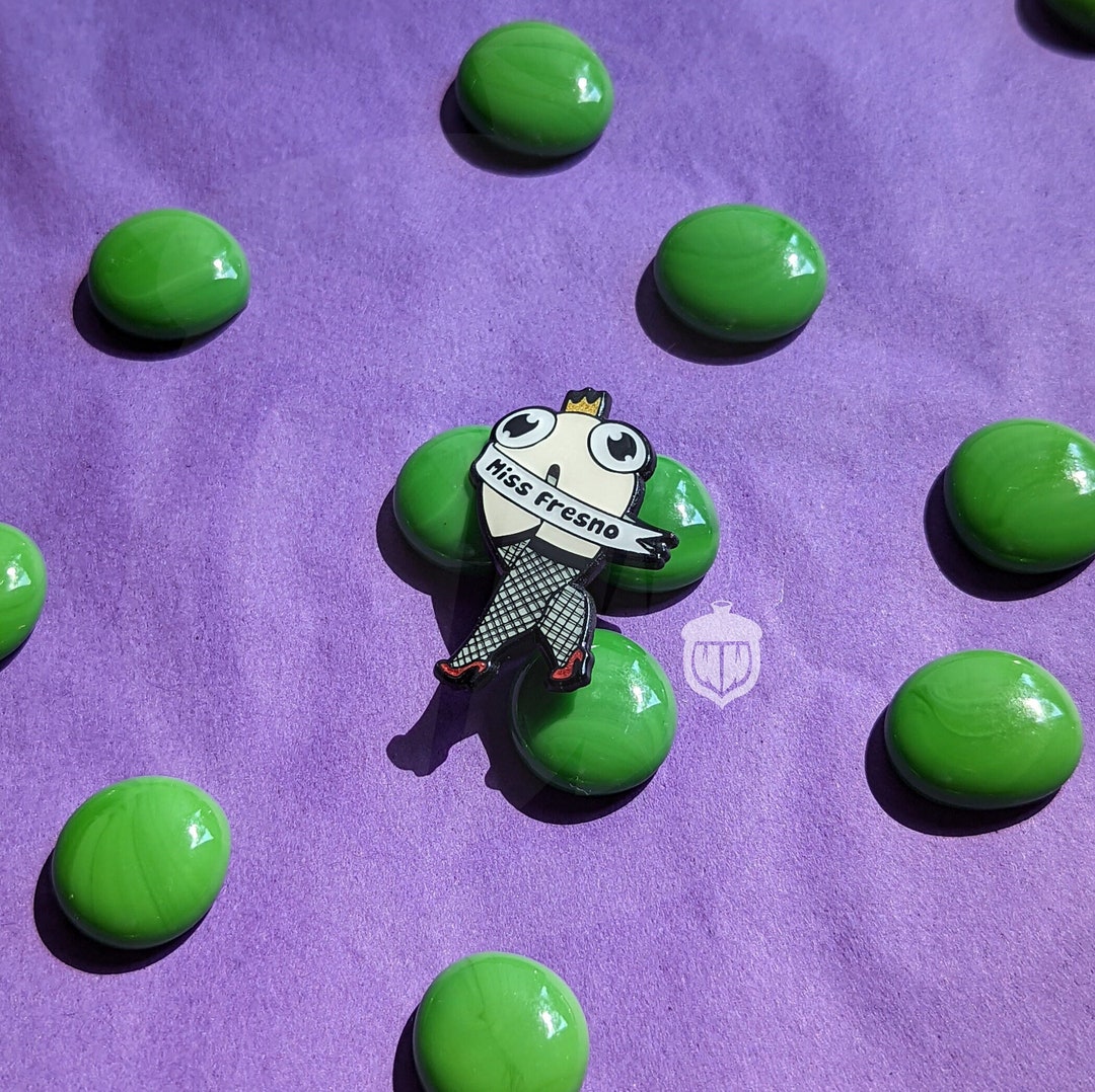 Fresno Nightcrawler Enamel Pin - Etsy