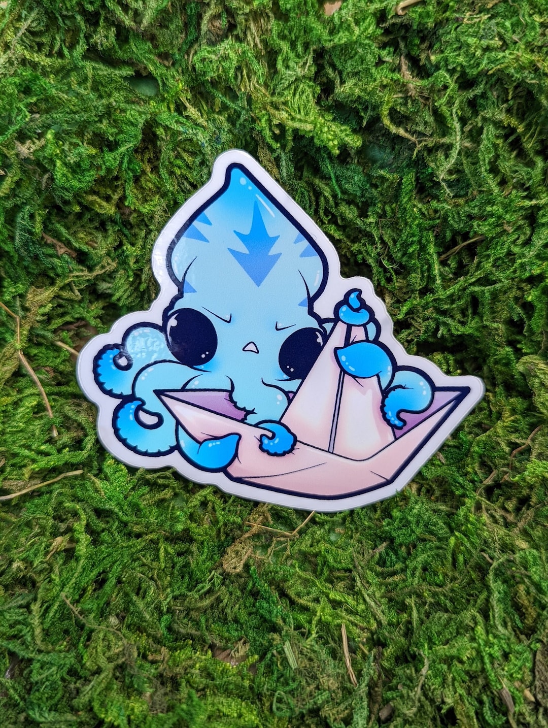Tiny Kraken Vinyl Sticker - Etsy