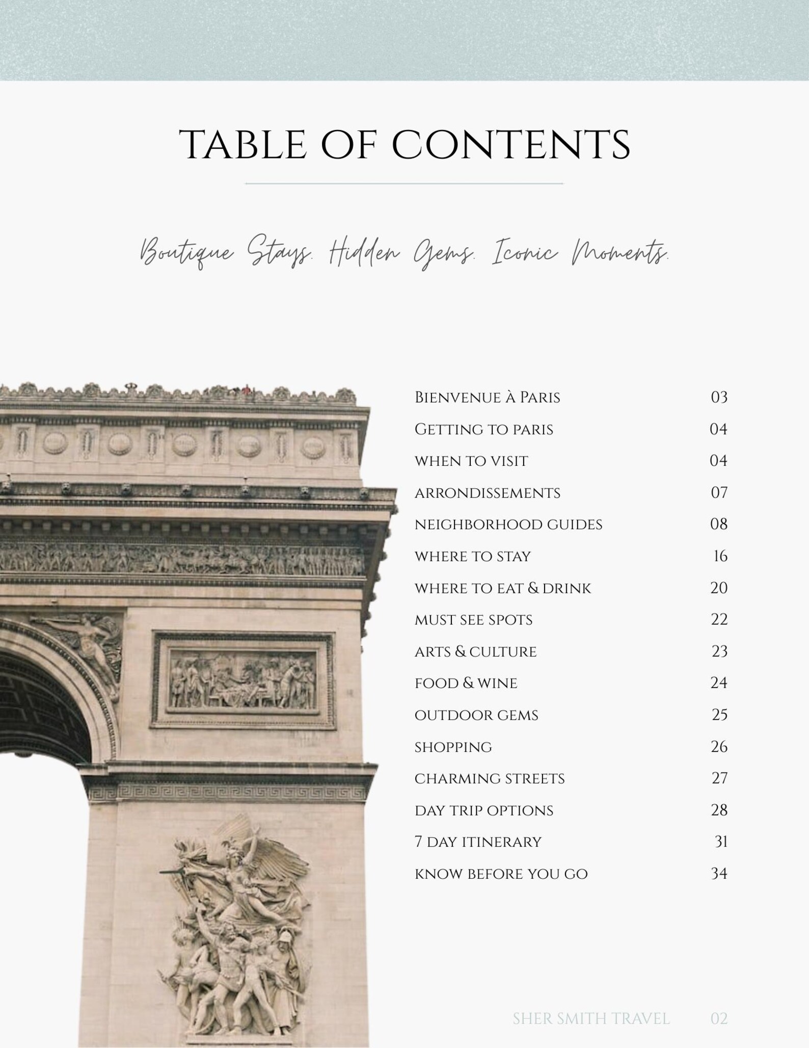 Paris Travel Guide | 7 Day Itinerary | Created by Boutique Travel ...