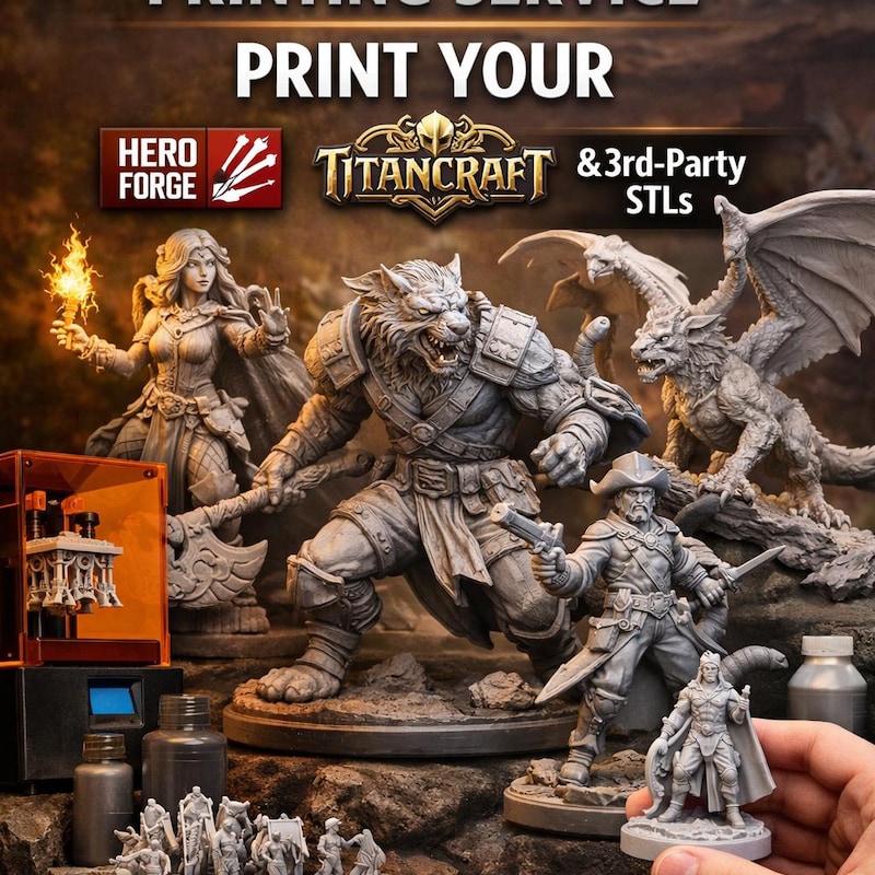 Print Heroforge Mini - Etsy