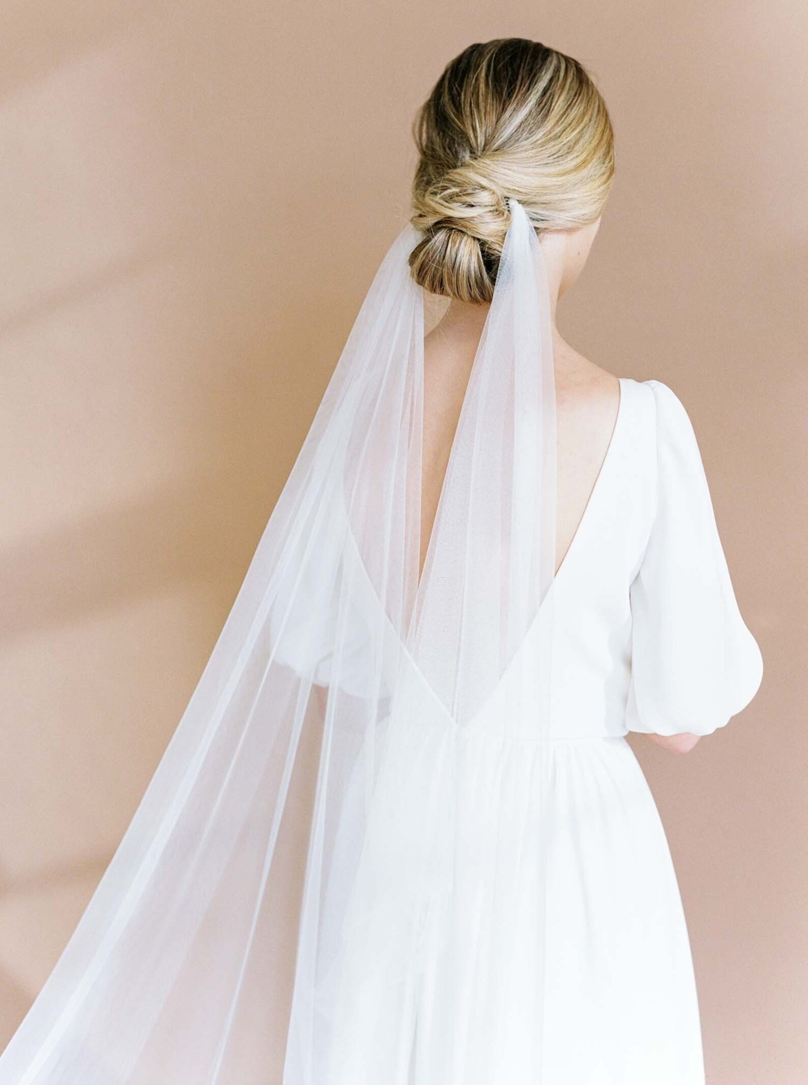ALISANNE Draped Wedding Veil Draped Veil Draped Bridal Veil - Etsy