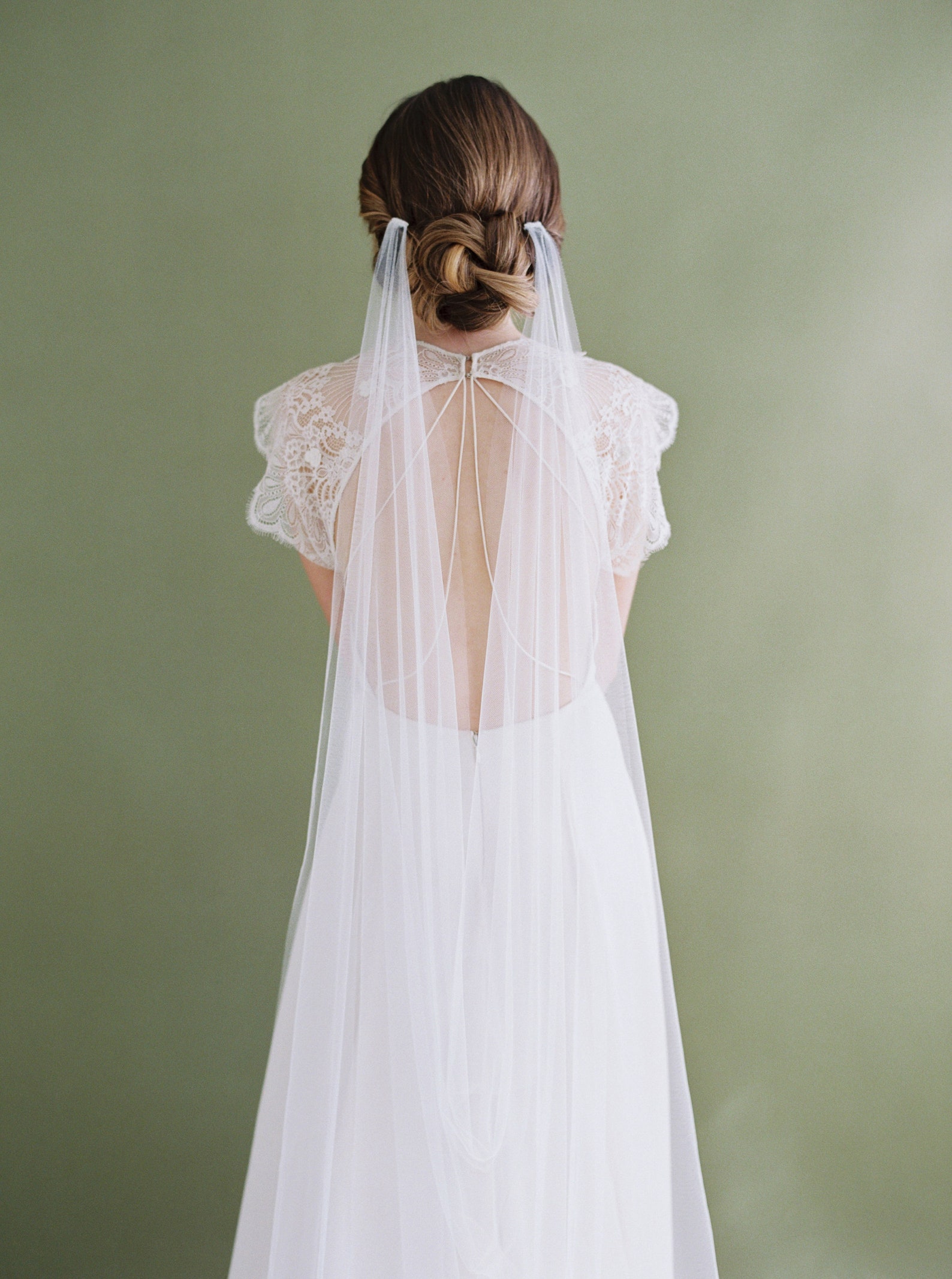 Draped Wedding Veil Draped Bridal Veil Draped Veil Draped - Etsy