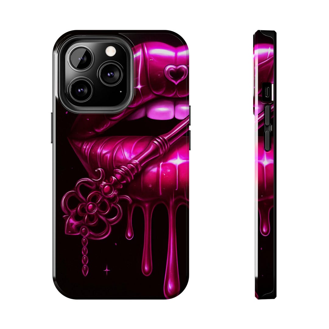 Glamorous Rugged Phone Cases Eye-catching Lip Art, Trendy Accessories ...