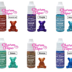 Resin Pearl Color Pigment Colorant Pigment Dye for Resin Coloring 10g ...