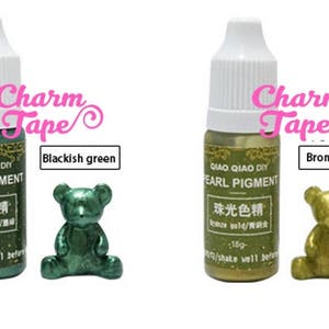 Resin Pearl Color Pigment Colorant Pigment Dye for Resin Coloring 10g ...