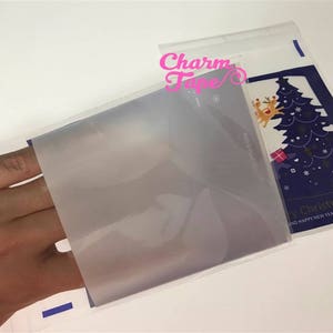 Santa Claus Midnight Blue Gift Bags Cello Self-adhesive Cookie Bag ...