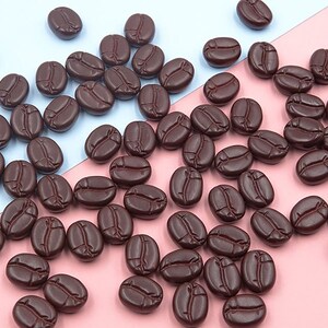 Fake Faux Coffee Beans Cabochon Cab Flat Back M031 - Etsy