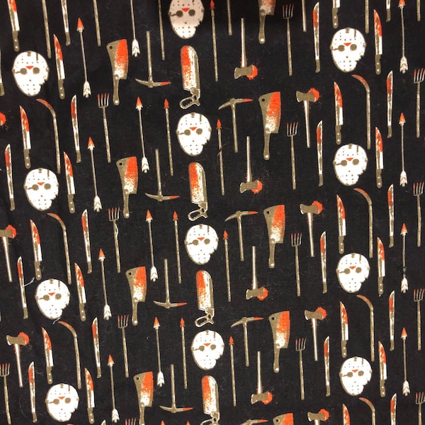 Horror Fabric - Etsy