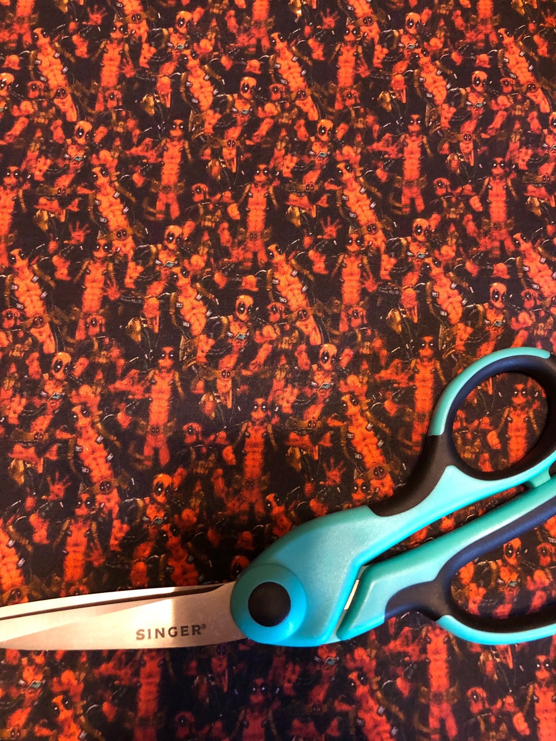 Deadpool Fabric - Etsy