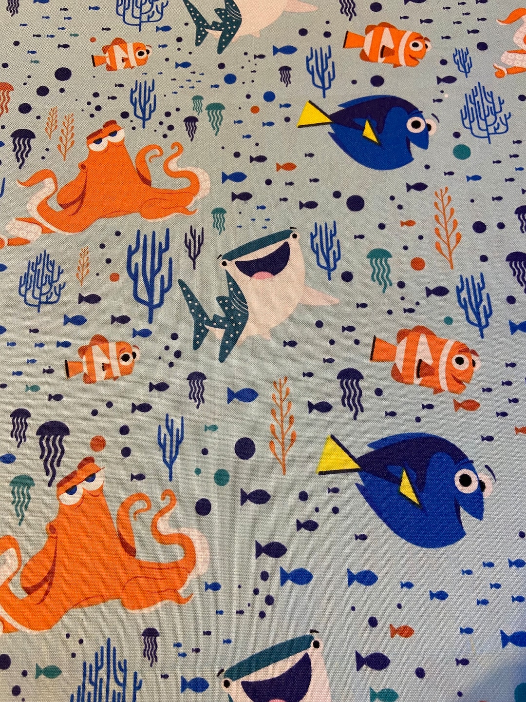 Finding Nemo Fabric - Etsy