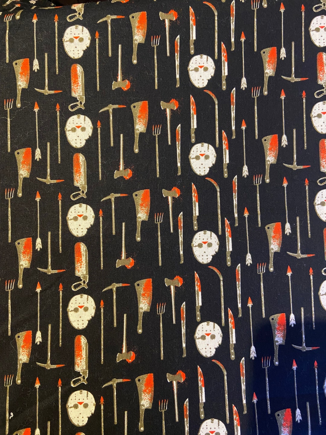 Jason Friday the 13th Fabric - Etsy