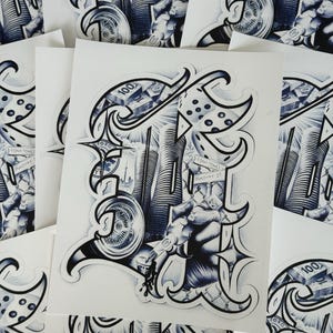 Chicano Pen Art - Etsy