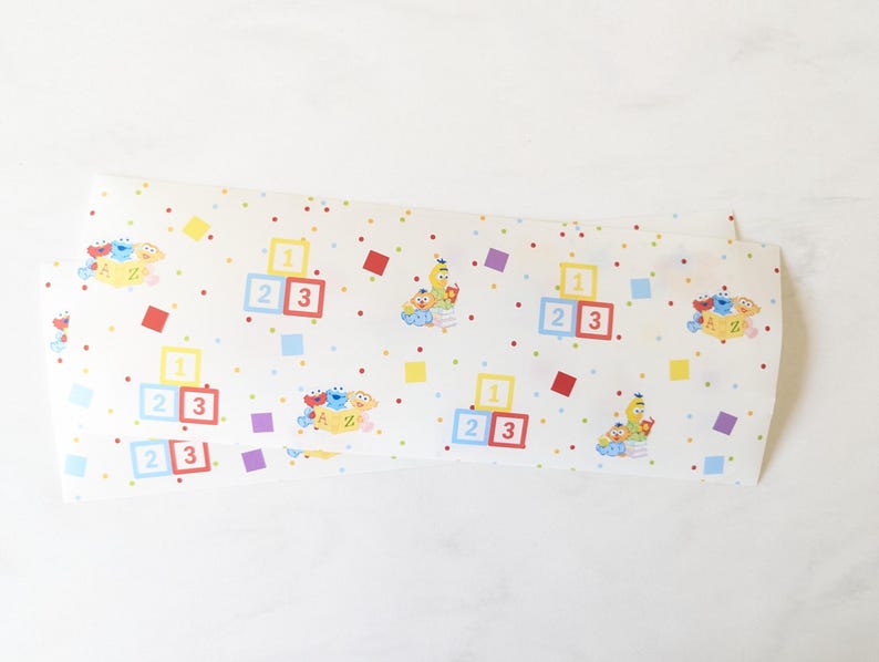 ABDL Vintage Inspired ABC 123 Cartoon Clear Diaper Nappy Tapes - Etsy