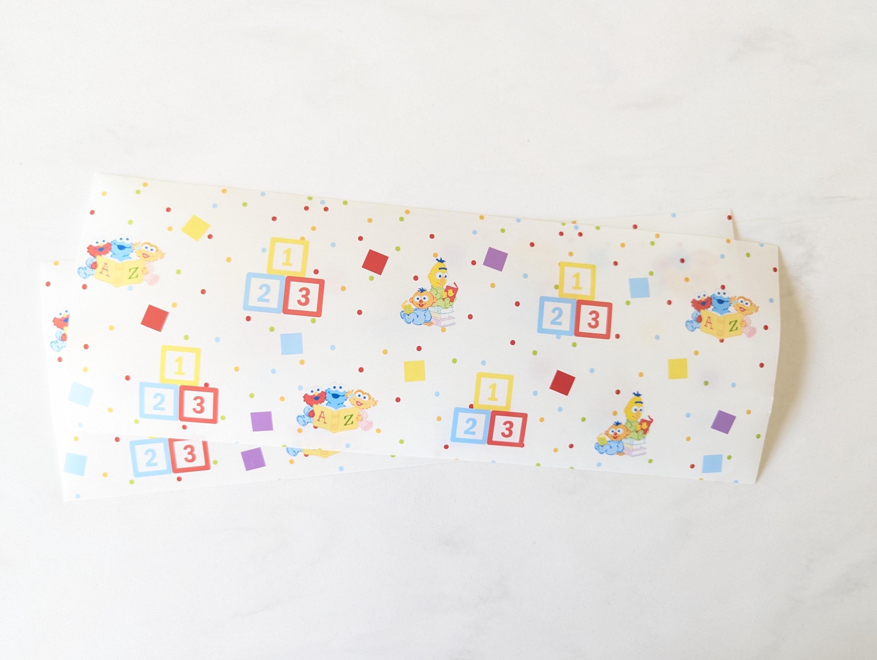 ABDL Vintage Inspired ABC 123 Cartoon Clear Diaper Nappy Tapes - Etsy