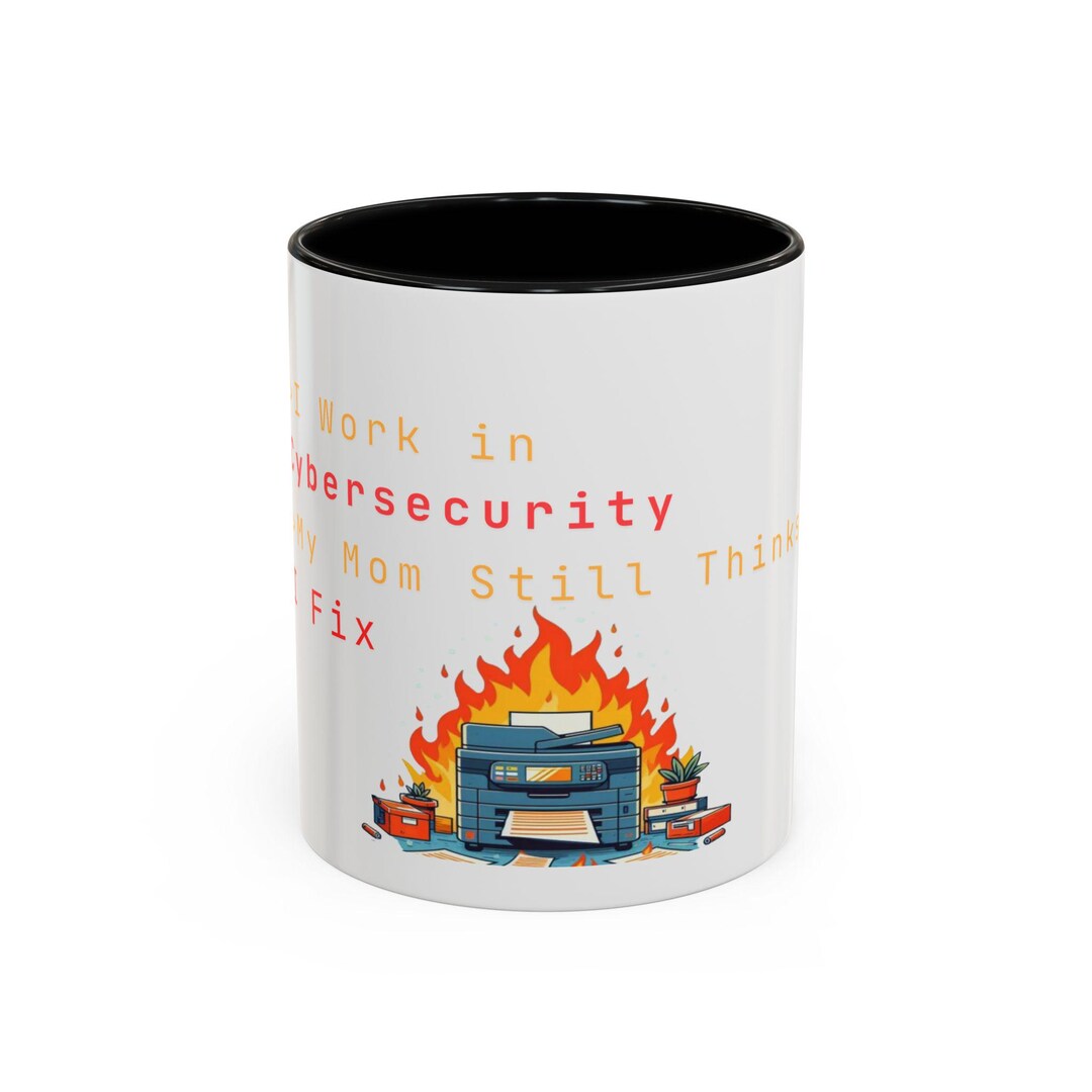 Mug, Cyber Security Meme Office Coffee Cup, Geek Computer Tech Gift ...