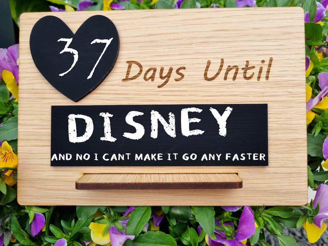 Custom Countdown to Any Big Occasion | Personalised Countdown Plaque ...