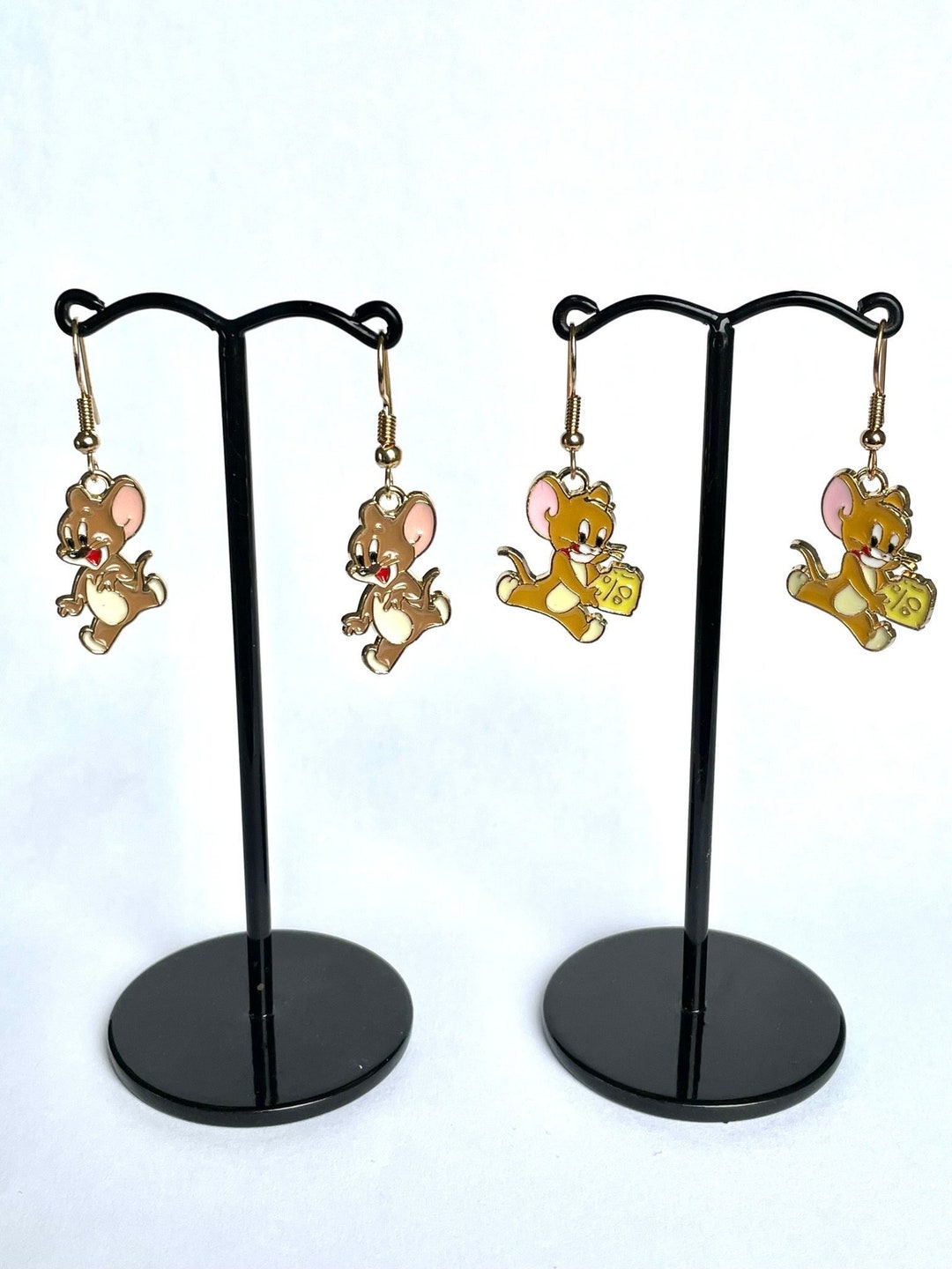 Tom & Jerry Inspired Cute Cartoon Mouse Jerry Gold Plated ...