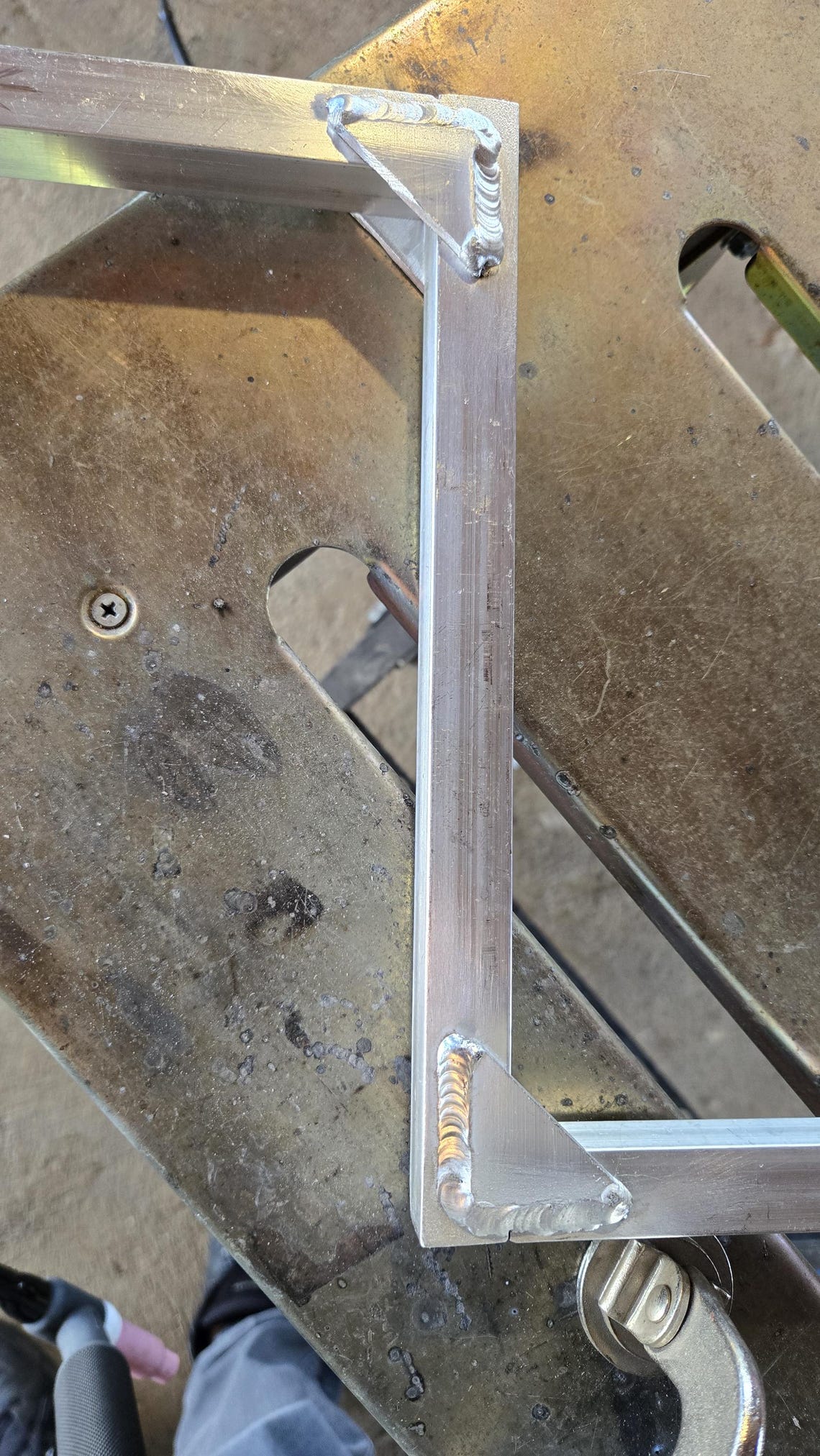 Aluminum Antenna Offset Mount, TIG Welded Bracket for Wi-fi, ADS-B, Ghz ...