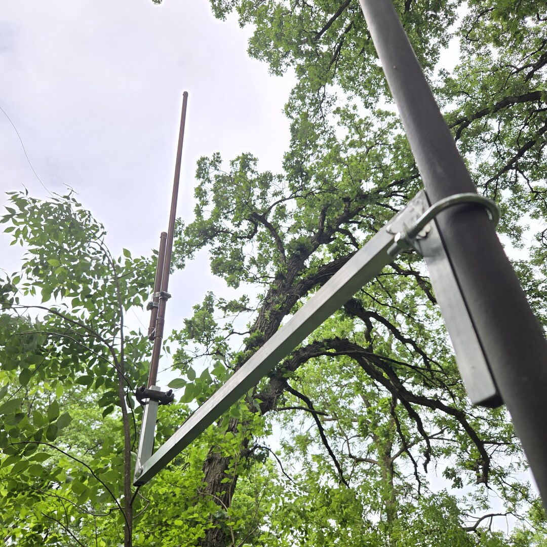 TIG Welded Aluminum Antenna Mast Mount, 220mhz, Ham Radio - Etsy