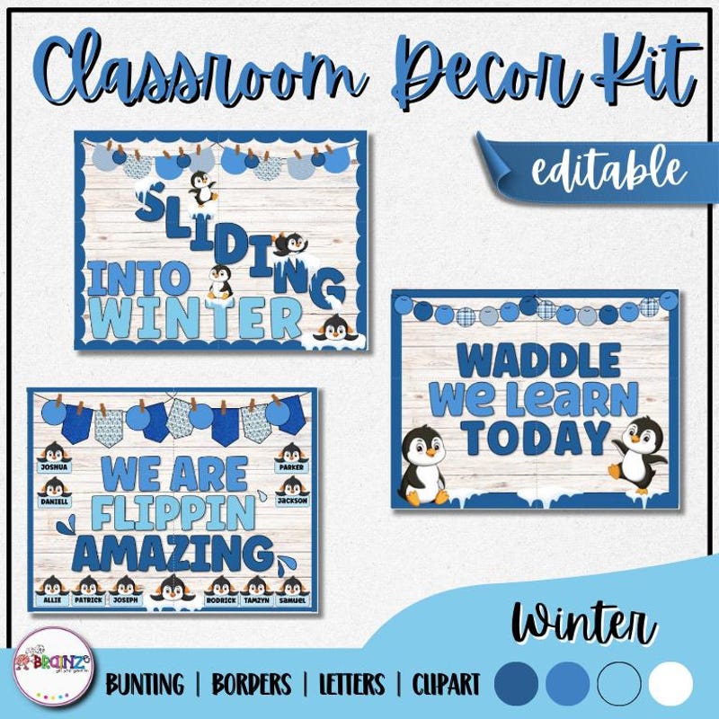 Penguin Bulletin Board - Etsy