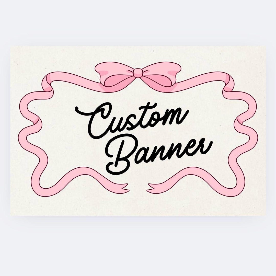 Custom Hand Painted Event Banner - Etsy