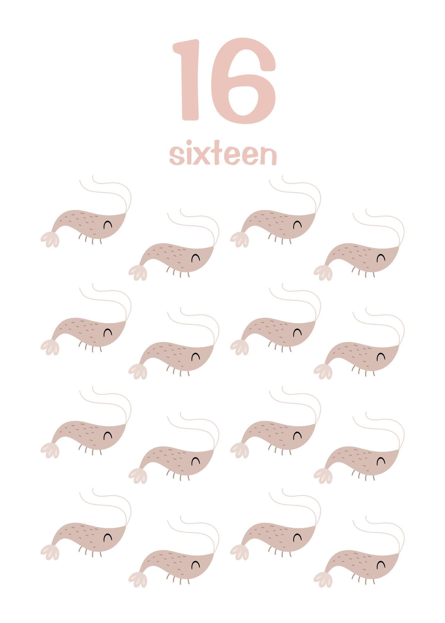 Printable Animal Number Flashcards 1-20 | Cute Zoo Animals Count Cards ...