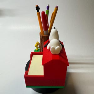 Snoopy Post-it Note and Pen/pencil Holder PLEASE READ DESCRIPTION! for ...